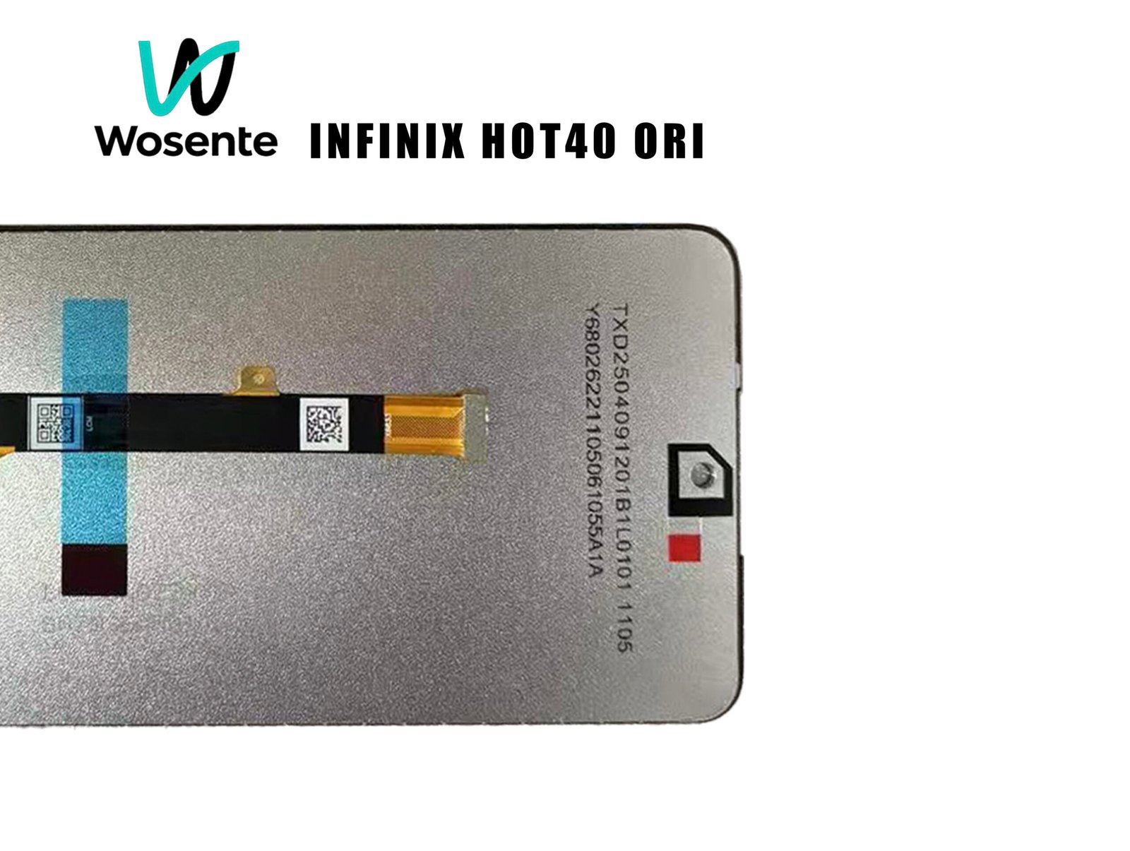 ORIGINAL LCD Screen + Digitizer Assembly for INFINIX HOT 40 - Wosente ...